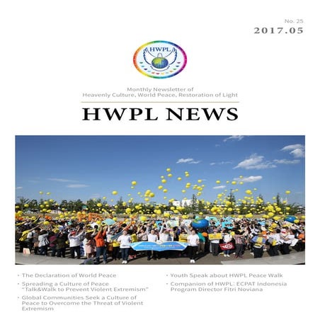HWPL Newsletter 2017 June | PDF