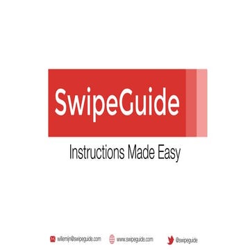 SwipeGuide at Information Energy | PDF