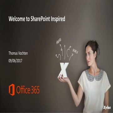 SharePoint Inspired 'Get more from your data with Office 365' | PPT