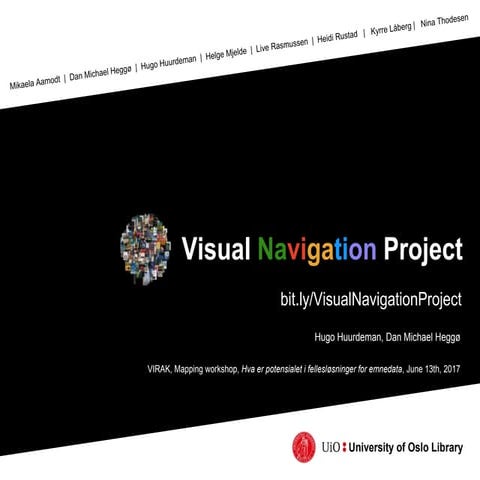 Visual Navigation Project - Rethinking Digital Access to Library ...