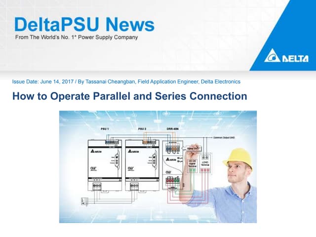 Series and parallel connection of mosfet