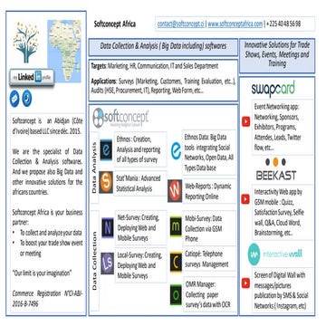 201707 en - softconcept africa - public activity resume | PPT