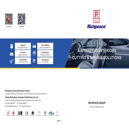 Richpeace products solutions for automotive interiors | PDF