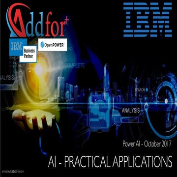 PaSSED - IBM Power AI - Addfor | PDF
