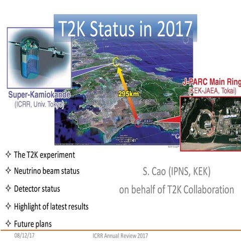 T2K status in 2017 | PDF
