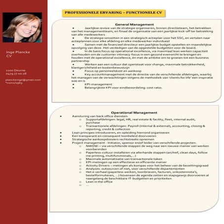 JD CFO Verhelst Group - Taking Turns | PDF