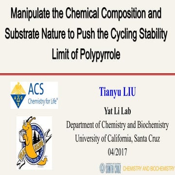 2017 ACS Spring National Meeting Presentation Slides | PDF
