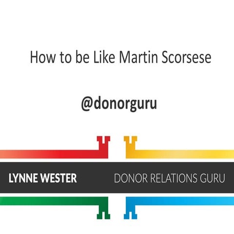 How to be Like Martin Scorsese | PDF