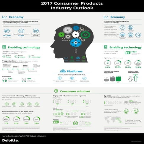 2017 Consumer Products Industry Outlook by DELOITTE | PDF
