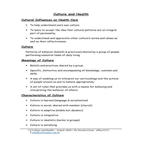 2017 culture and health | PDF