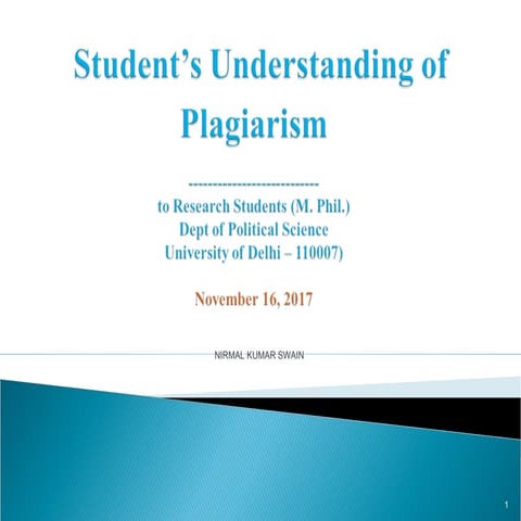 plagiarism | PPT