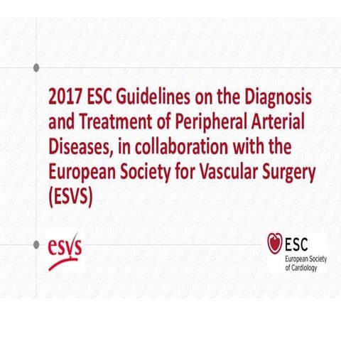 2017 esc guidelines on the diagnosis and treatment of peripheral ...