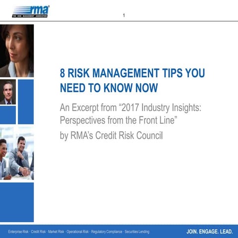 8 Risk Management Tips You Need to Know Now | PPT