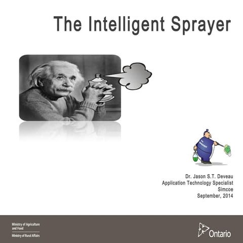 The USDA Intelligent Sprayer (2017) | PPT