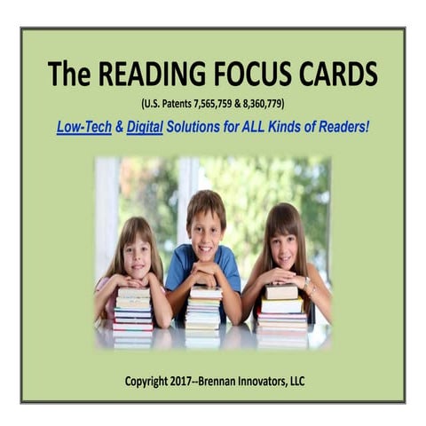 The Reading Focus Cards System for Challenged Readers-2017 | PPT