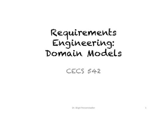 Requirements Engineering - Frameworks & Standards | PDF | Computer ...