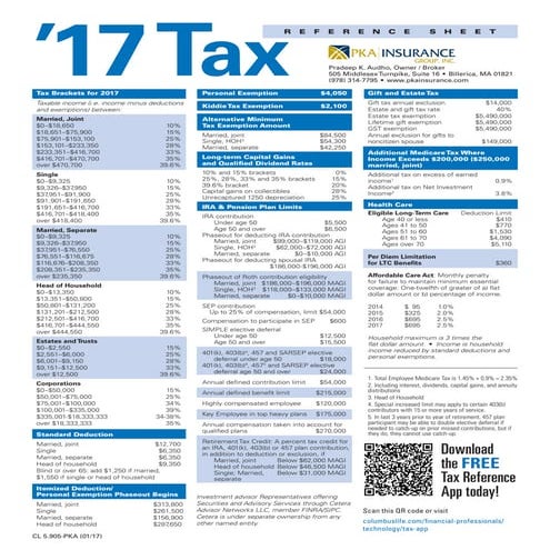2017 tax reference guide | PDF