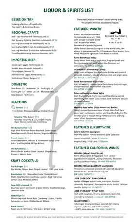 Brann's Drink Menu | PDF