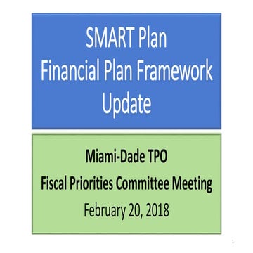 TPO FPC SMART Financial Plan Framework presentation | PPT