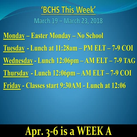 2018 04-02 bchs announcements edit | PPT