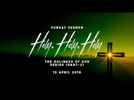 Part-5 : The Holiness of God : In the Beauty of Holiness | PPT