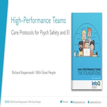Harvard CSCI S-71 Agile Software Development - - High-Performance Teams: Core Protocols for ...