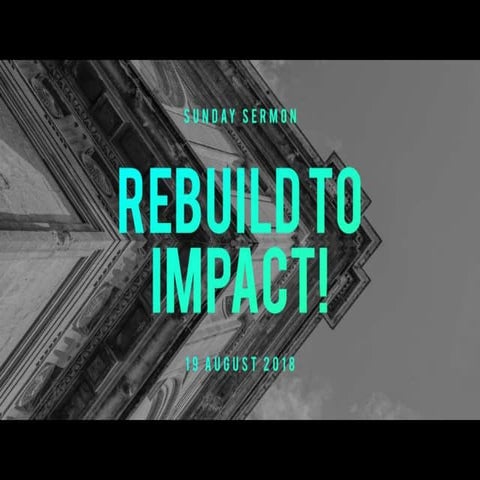 Rebuild to Impact | PPTX