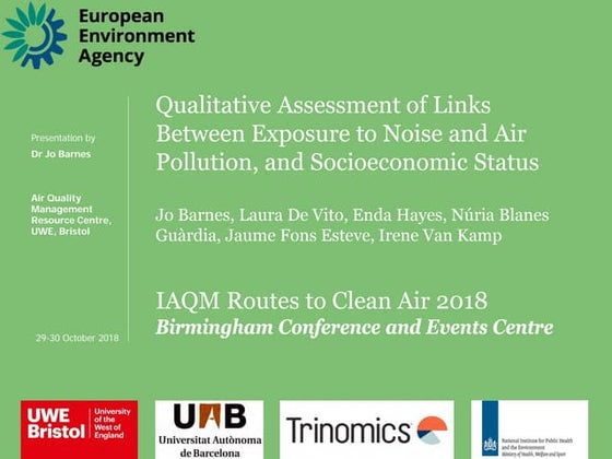 William Bloss (University of Birmingham) - WM-Air: West Midlands Air ...