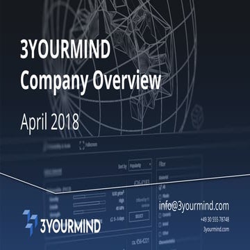 2018 3yourmind-company-summary-job-fair | PPT