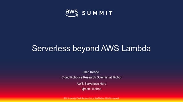 Serverless Beyond Aws Lambda Ppt