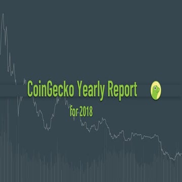 CoinGecko 2018 Full Year Cryptocurrency Report | PDF