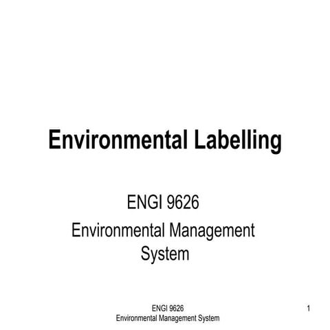 2018 env-labels | PDF