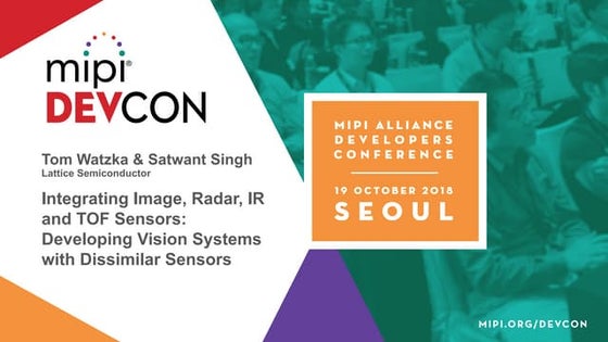 MIPI DevCon Seoul 2018: MIPI State of the Alliance | PPT