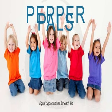 Pepper Pal for autistic children | PPT