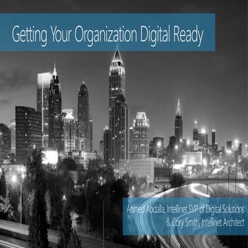 Is your organization Digital Ready? | PPTX