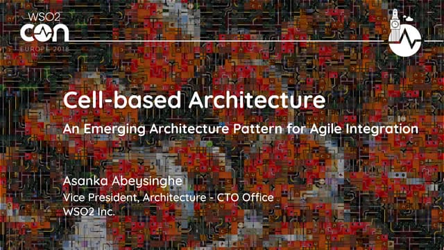 Cell-based Architecture : An Emerging Architecture Pattern for Agile ... Cell-based Architecture : An Emerging Architecture Pattern for Agile ...
