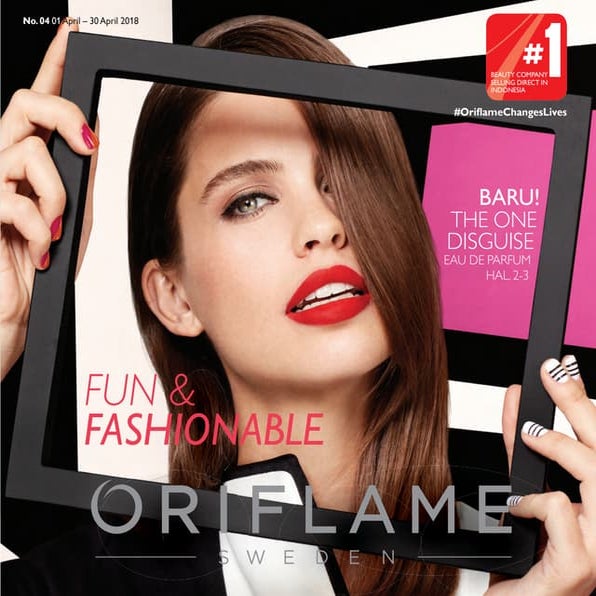 Katalog Oriflame April 2018 Parfum Terbaru The One Disguise EDP | PPT