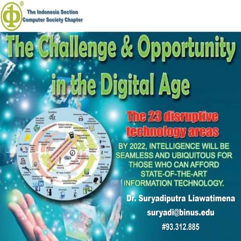 The Challenge and Opportunity in The Digital Age | PPT