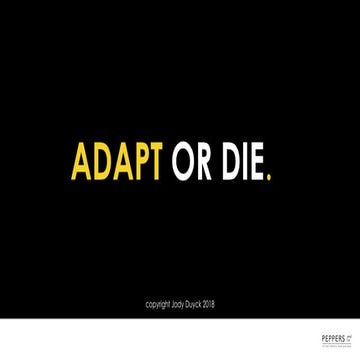Adapt or die | PPT
