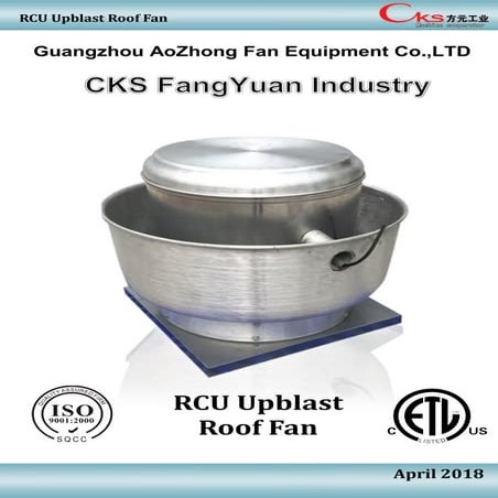 upblast roof fan | PDF