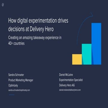 How digital experimentation drives decisions at Delivery Hero | PDF