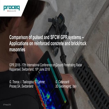 Comparison of pulsed and SFCW GPR systems – Applications on reinforced ...