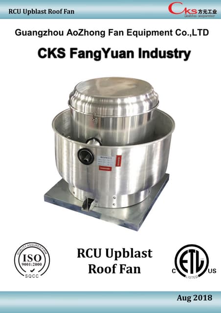 Example kitchen ventilation calculation | PDF