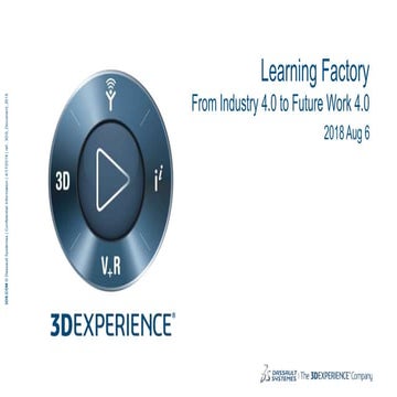 3DS and Learning Factory | PPTX