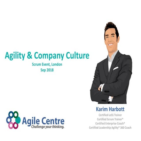 Agility & Company Culture | PDF | Business | Business and Finance