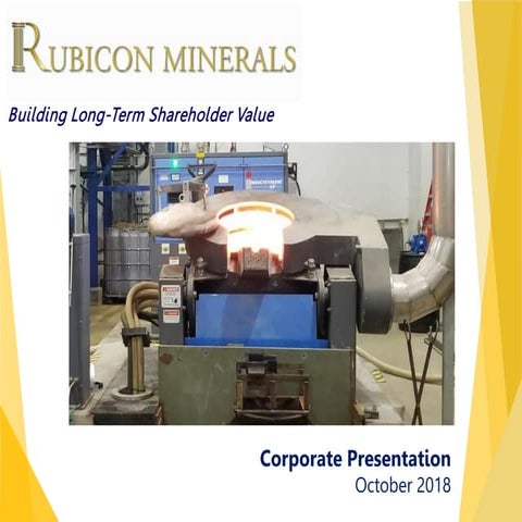 Rubicon Minerals 2018 Fact Sheet | PDF