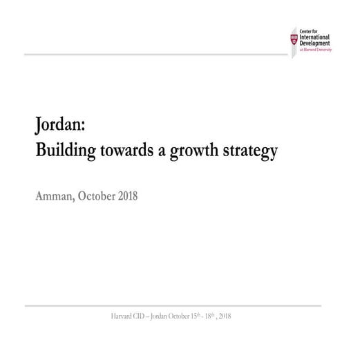 Jordan: Building towards a growth strategy | PDF
