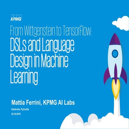 DSLs and Language Design in Machine Learning | PPT