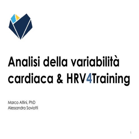 Analisi della variabilità cardiaca (HRV) | PDF