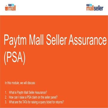 PSA guidelines | PPT